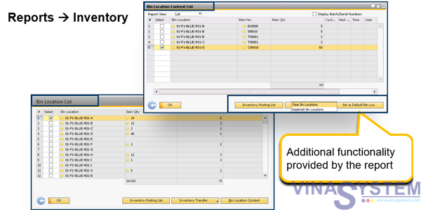 Bin Locations in SAP Business One - Bin Locations Overview